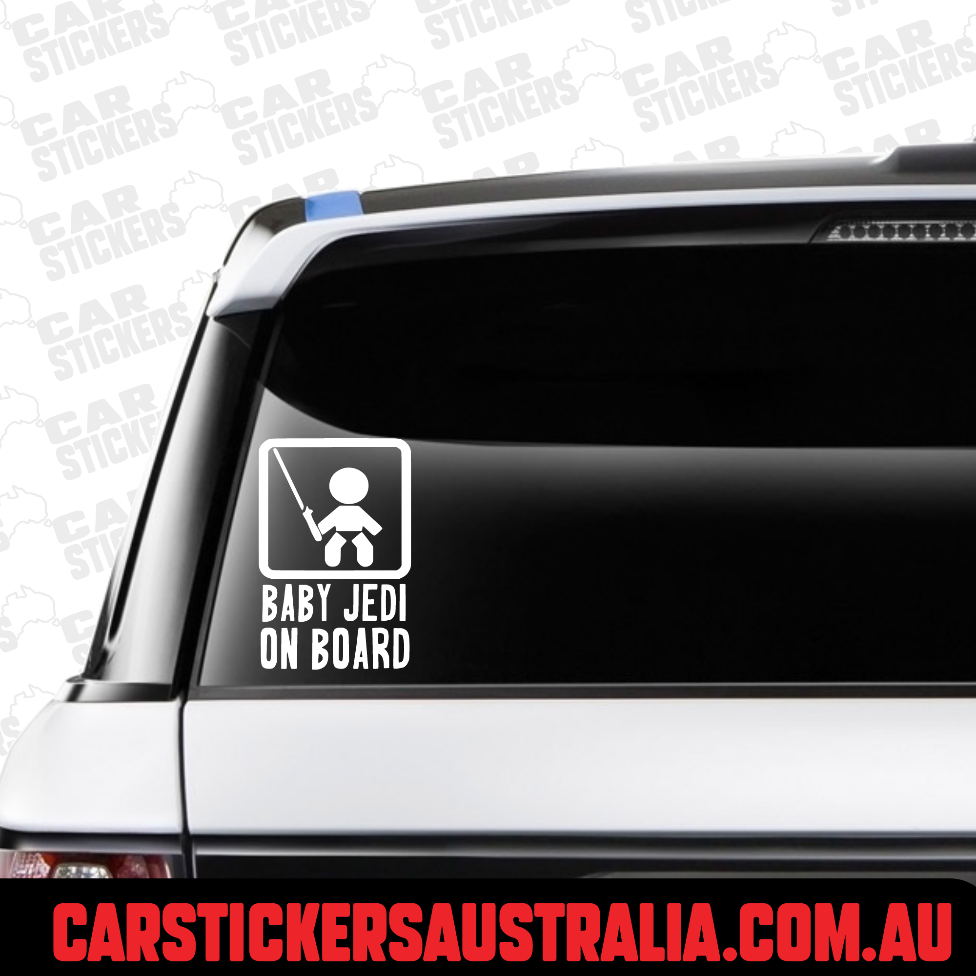 Baby Jedi On Board – CarStickers Australia