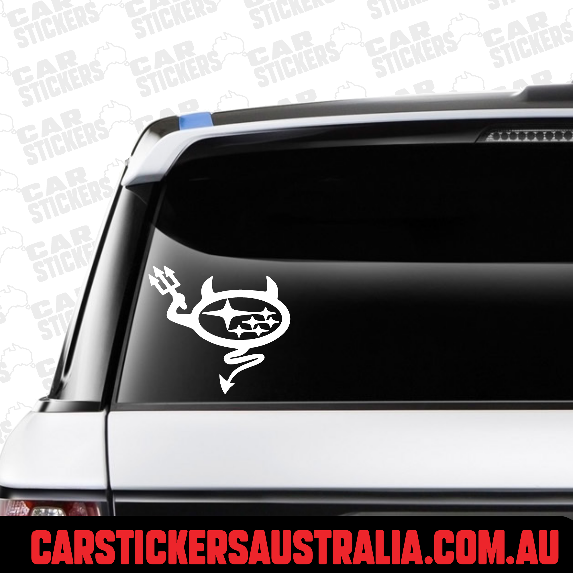 Devil Dude - Subaru – CarStickers Australia